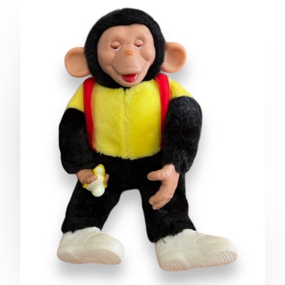 Toys | Vintage Mr Bim Zip Zippy Monkey Chimpanzee Rubber Face Hands ...